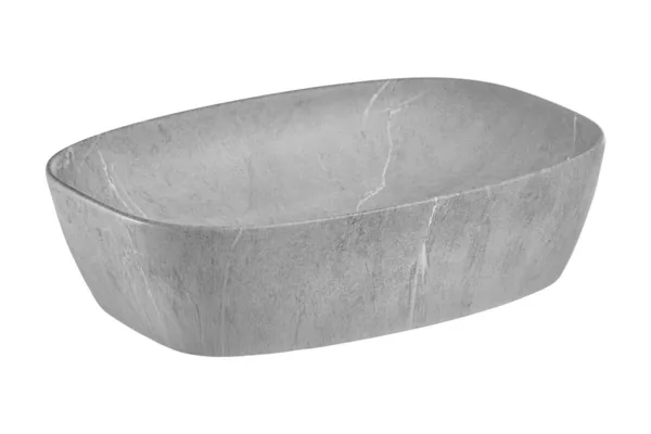 ANNA Light Gray Marble Counter Top Basin – Newline